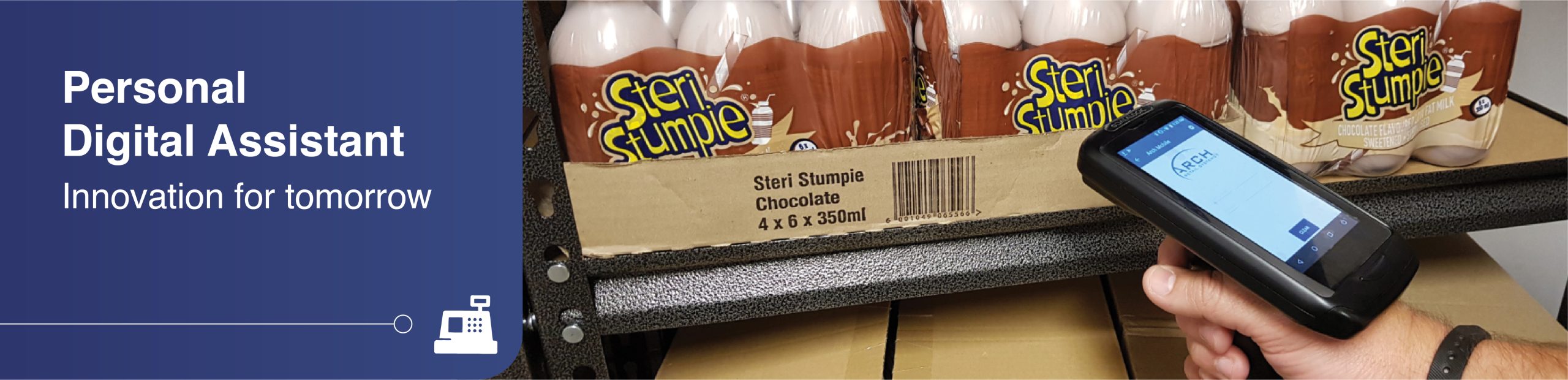 Handheld or pistol-grip Android PDA - Arch Retail Solutions