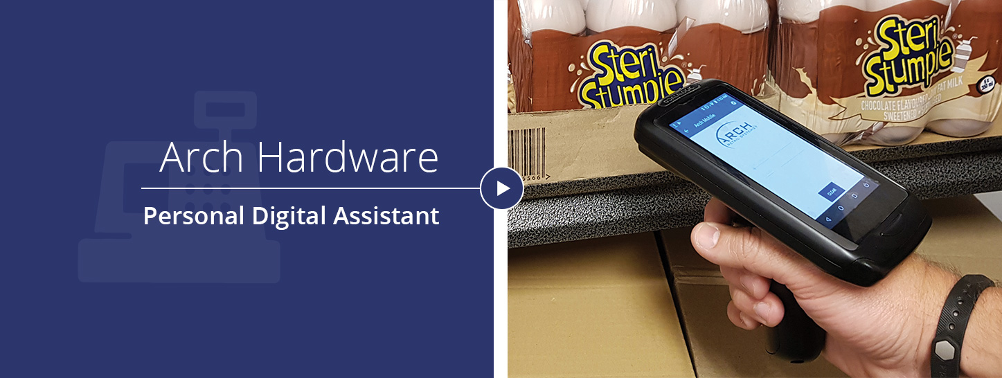 Handheld or pistol-grip Android PDA - Arch Retail Systems