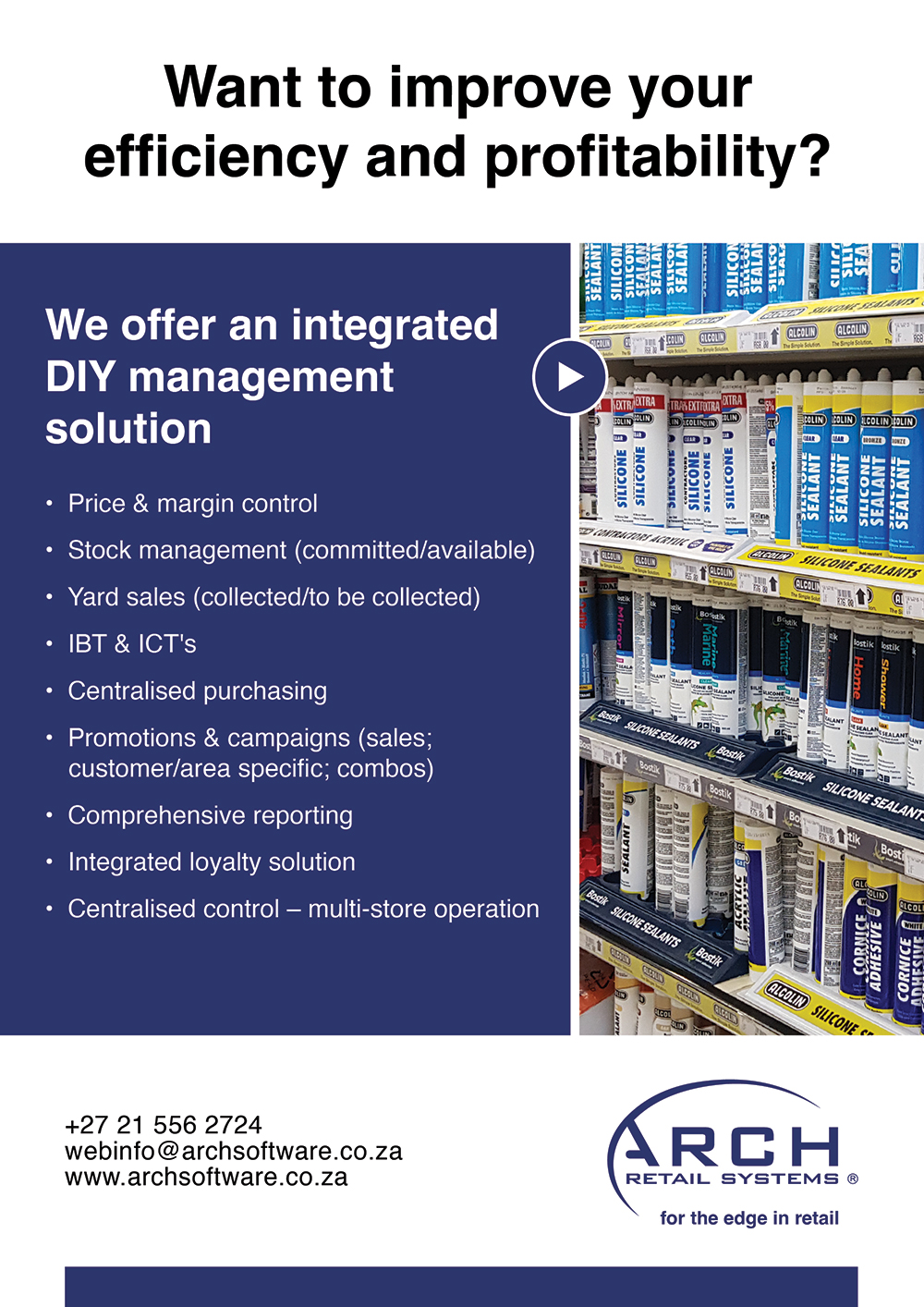 Arch, the Solution for DIY Stores